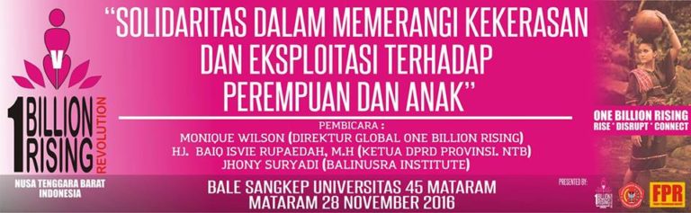 ONE BILLION RISING GLOBAL EVENTS LEADING UP TO AND AROUND 16 DAYS OF ...