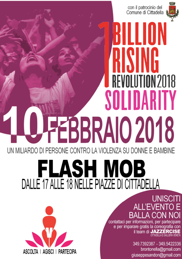 ONE BILLION RISING #JazzerciseCittadellaRosàTezze