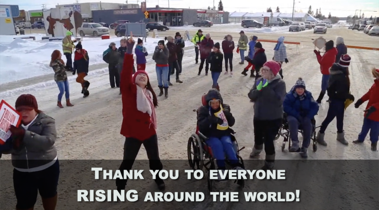 WE ARE RISING FOR INTERNATIONAL WOMEN'S DAY - One Billion Rising Revolution