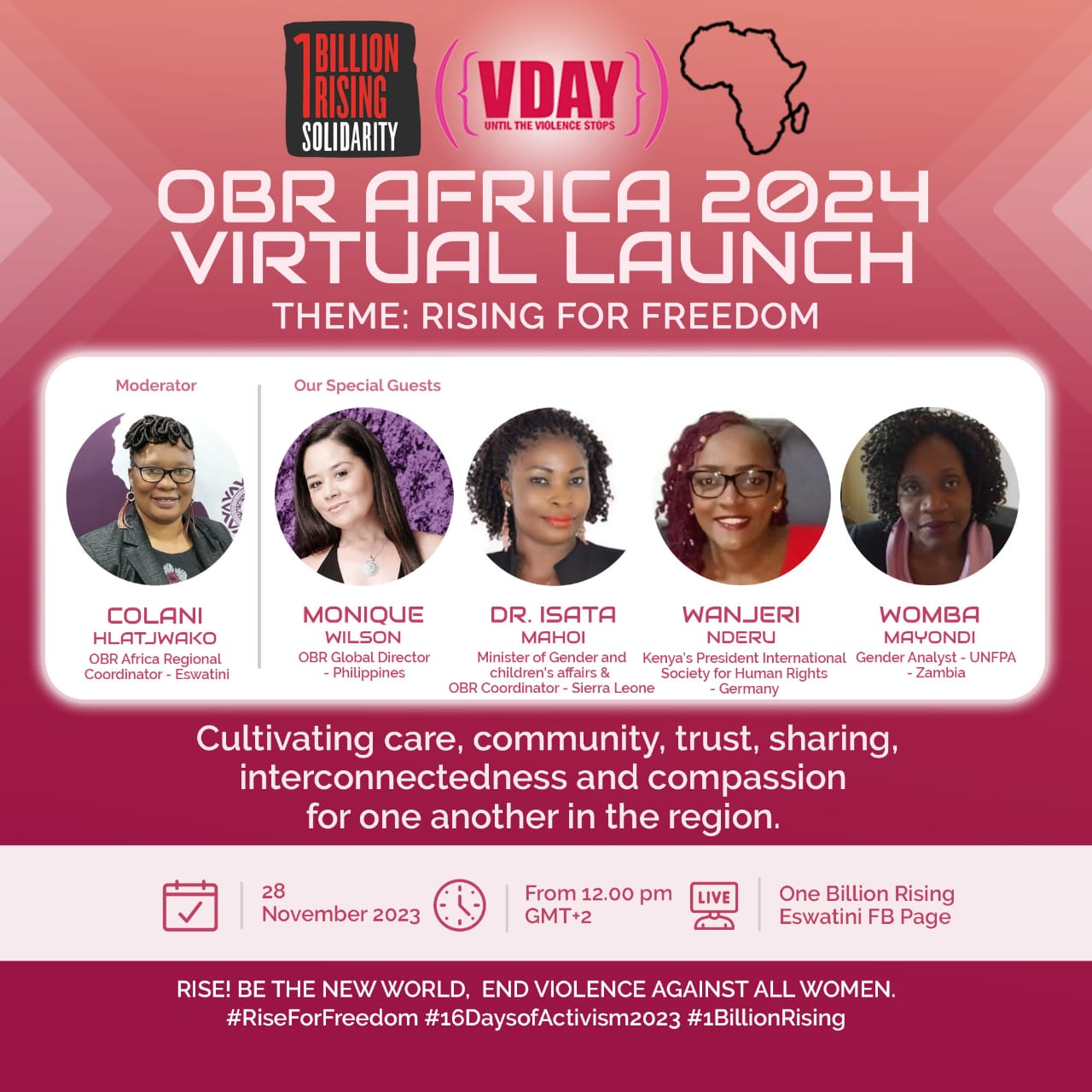 OBR Africa Regional Virtual Launch Event Tomorrow
