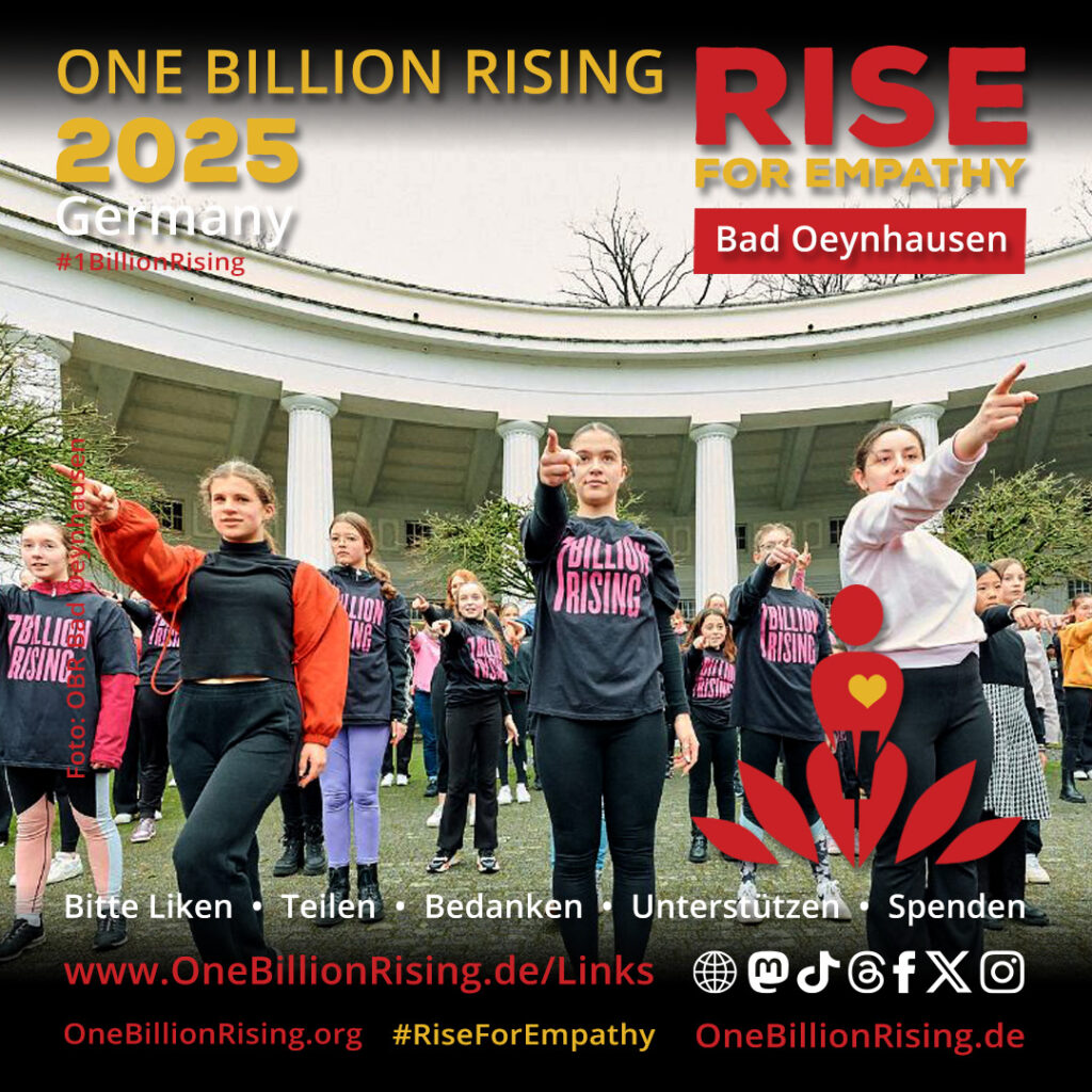 February Events Calendar – ONE BILLION RISING 2025
